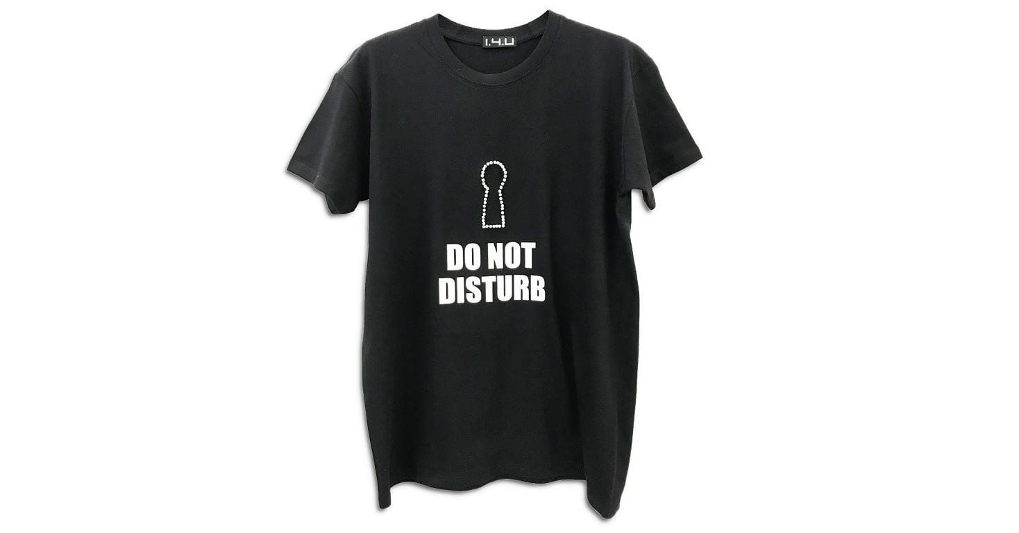 Do Not Disturb. Exclusive Cotton Print T-shirt t-shirt | 14U